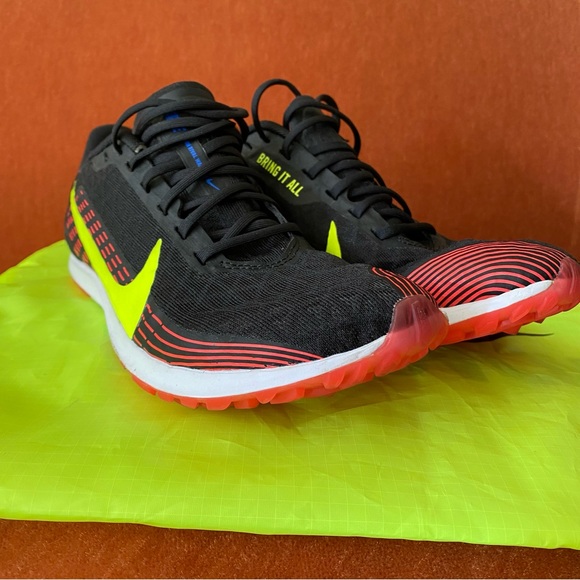 Nike | Shoes | Nike Zoom Rival Waffle Running Shoes Black Aj852 005 ...